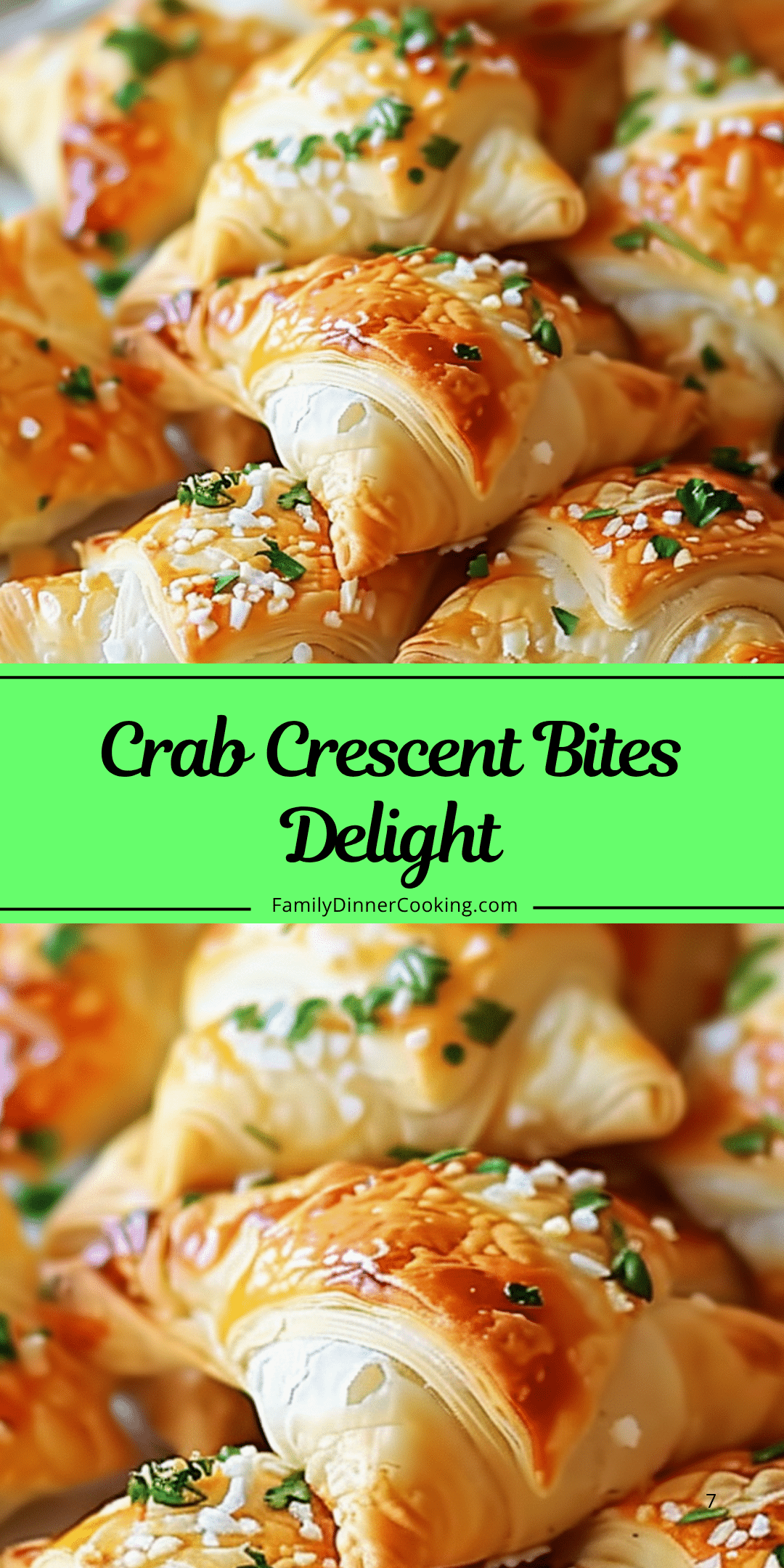Crab Crescent Bites Delight | Family Dinner Cooking