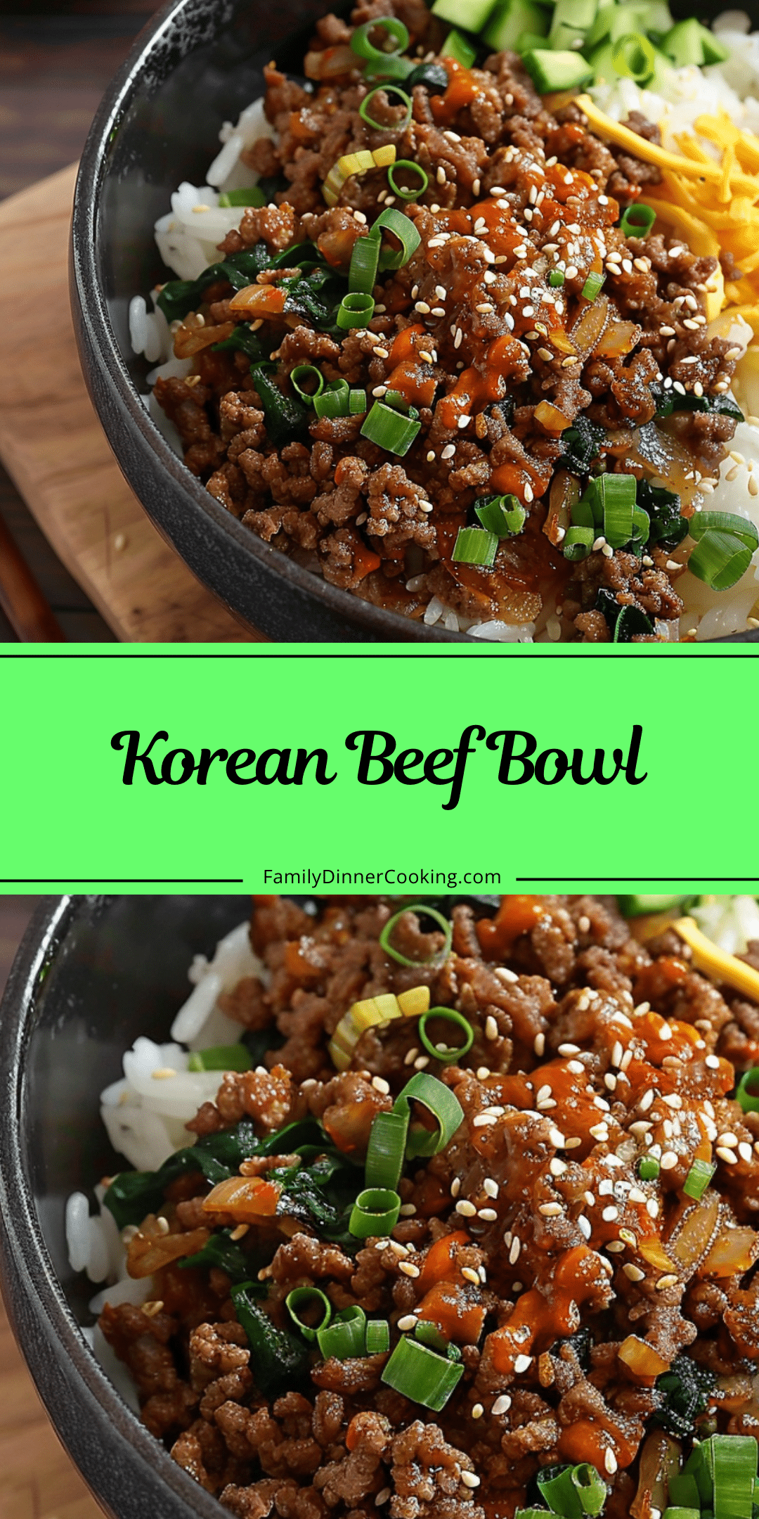Korean Beef Bowl | Family Dinner Cooking