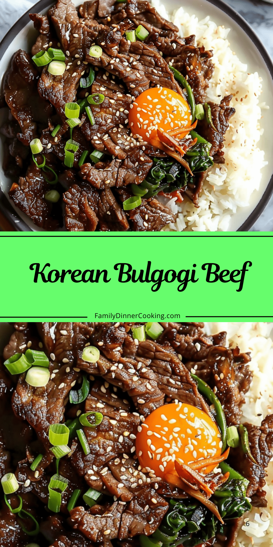 Korean Bulgogi Beef - Family Dinner Cooking