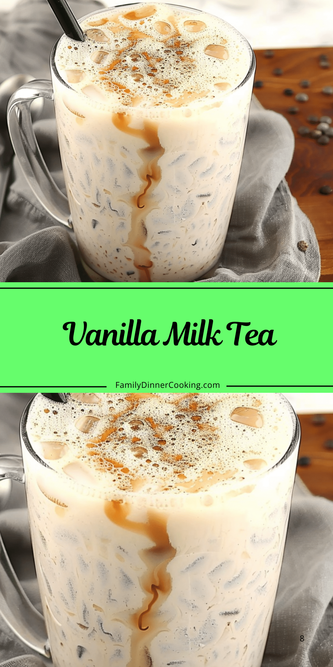 Vanilla Milk Tea | Family Dinner Cooking