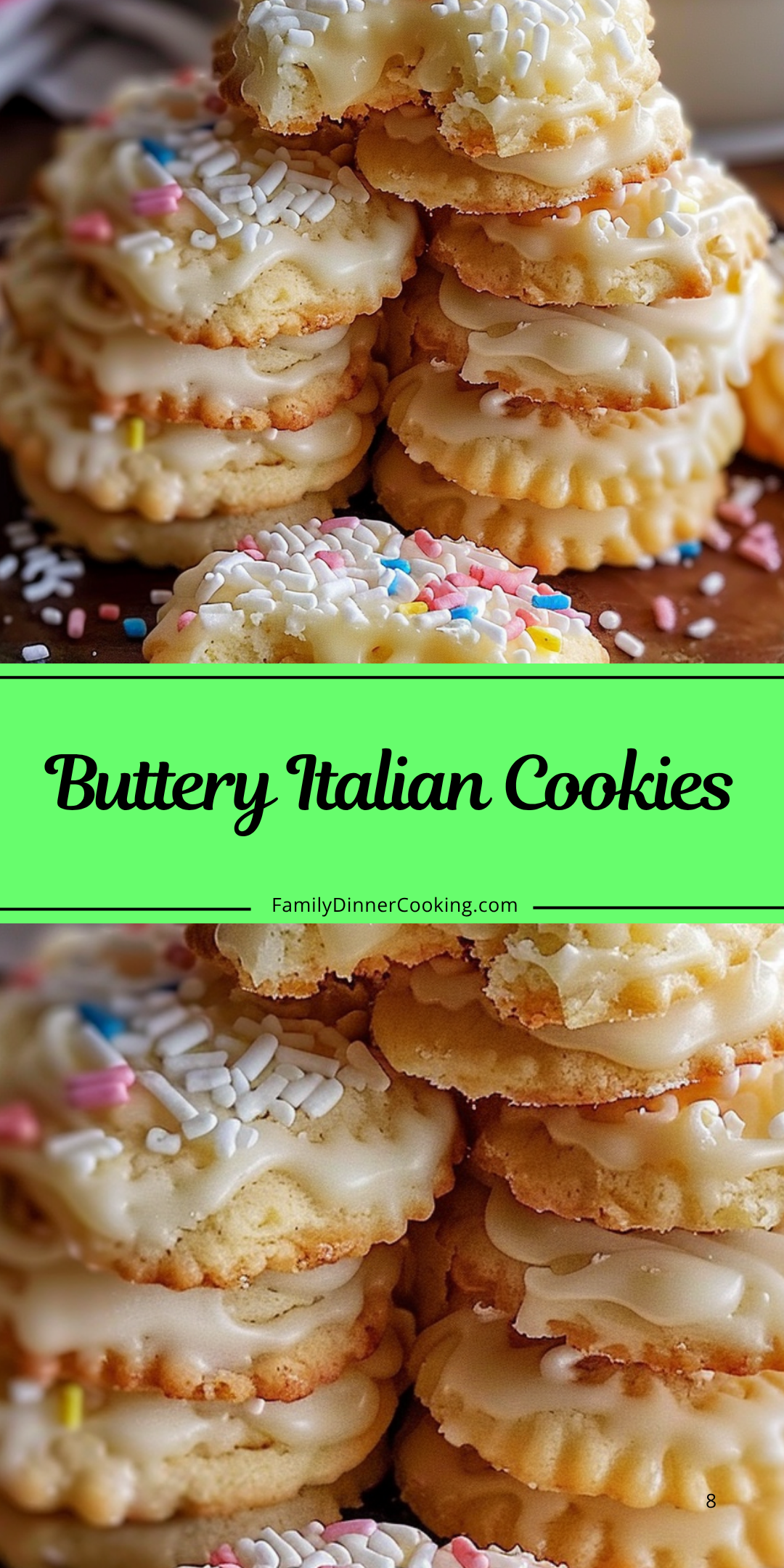 Buttery Italian Cookies | Family Dinner Cooking