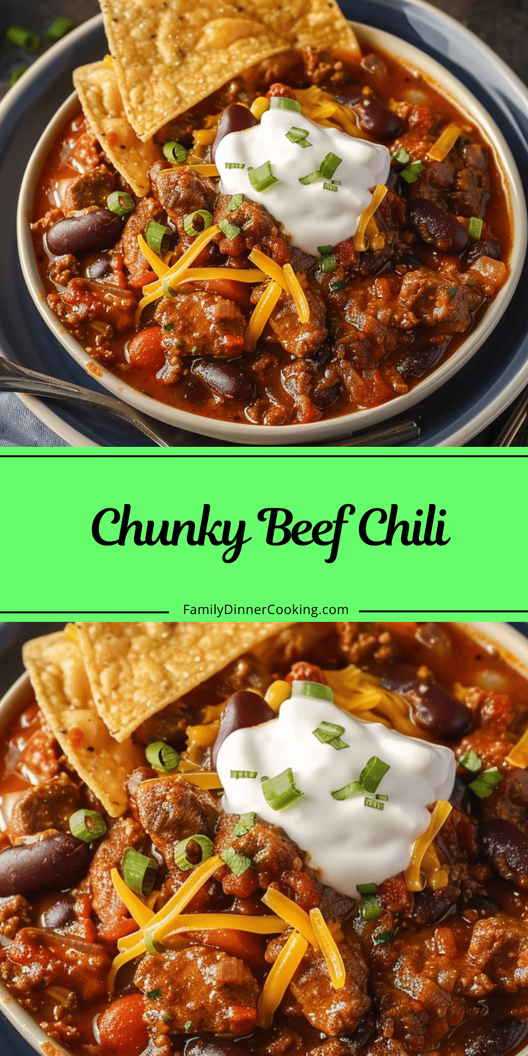 Chunky Beef Chili | Family Dinner Cooking
