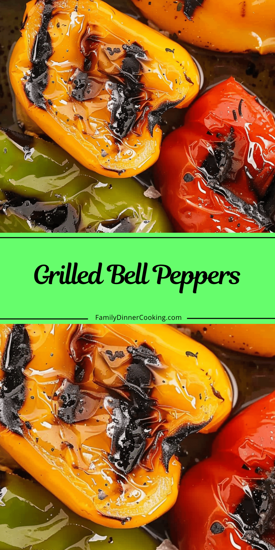 Grilled Bell Peppers | Family Dinner Cooking