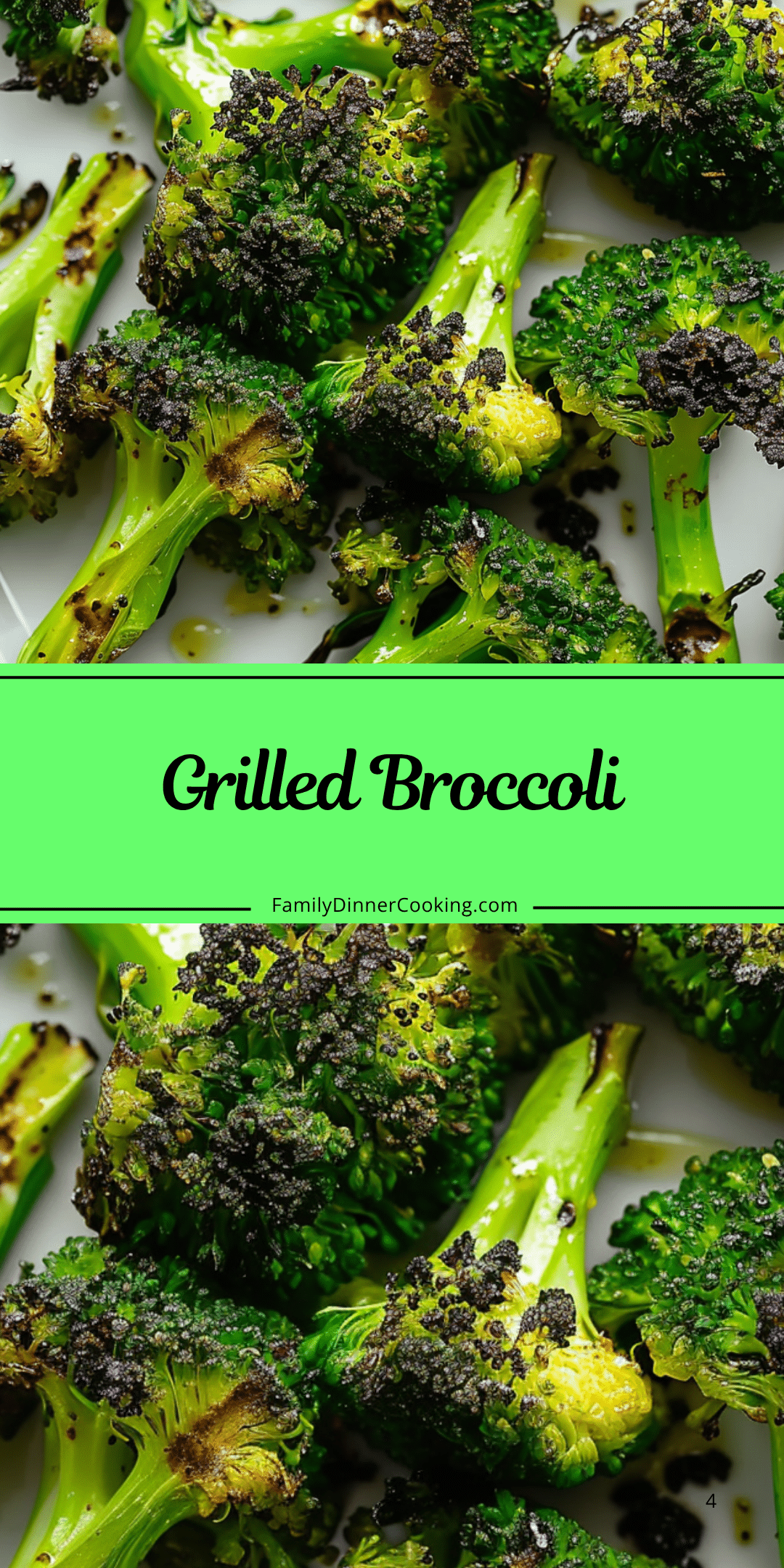 Grilled Broccoli | Family Dinner Cooking