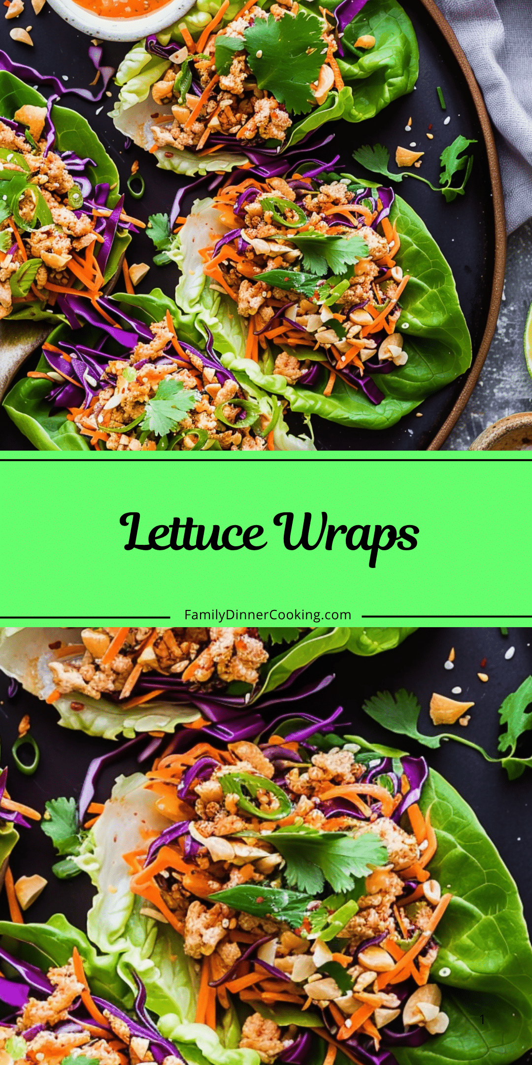 Lettuce Wraps | Family Dinner Cooking