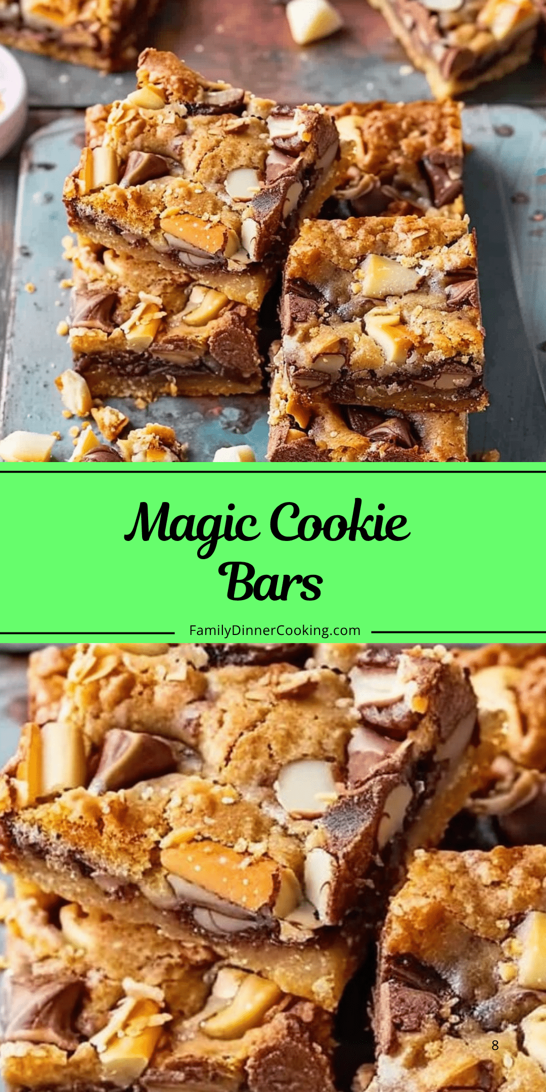 Magic Cookie Bars | Family Dinner Cooking