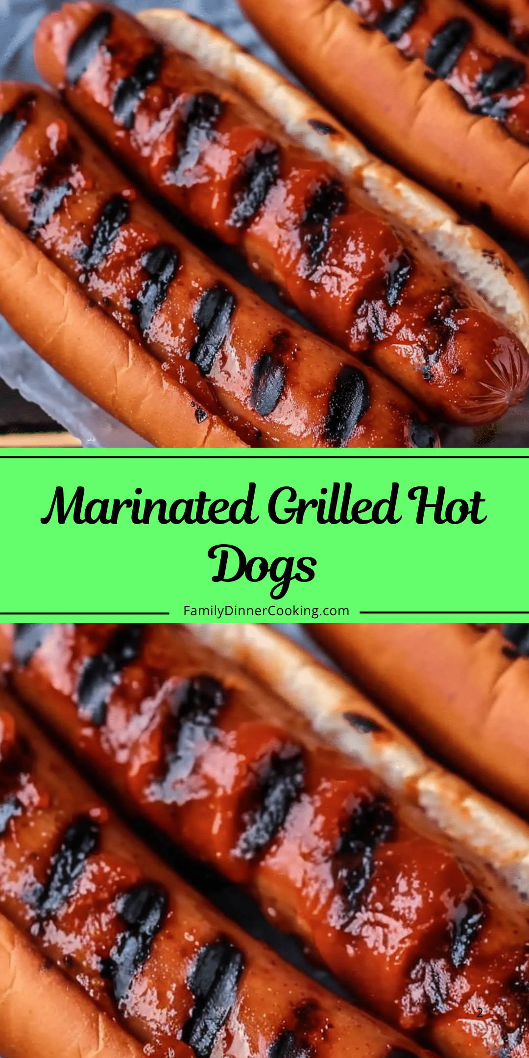 Marinated Grilled Hot Dogs | Family Dinner Cooking