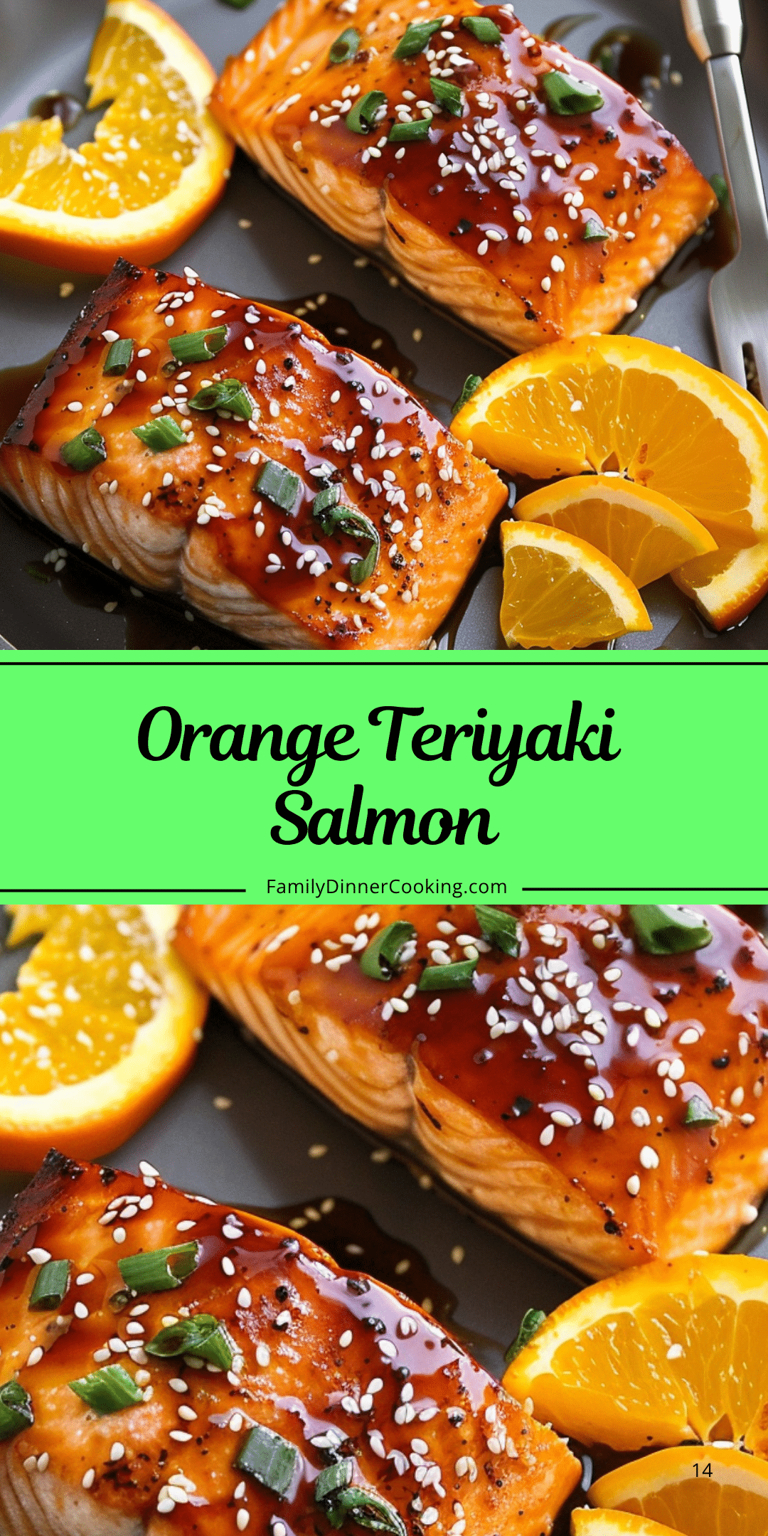 Orange Teriyaki Salmon | Family Dinner Cooking