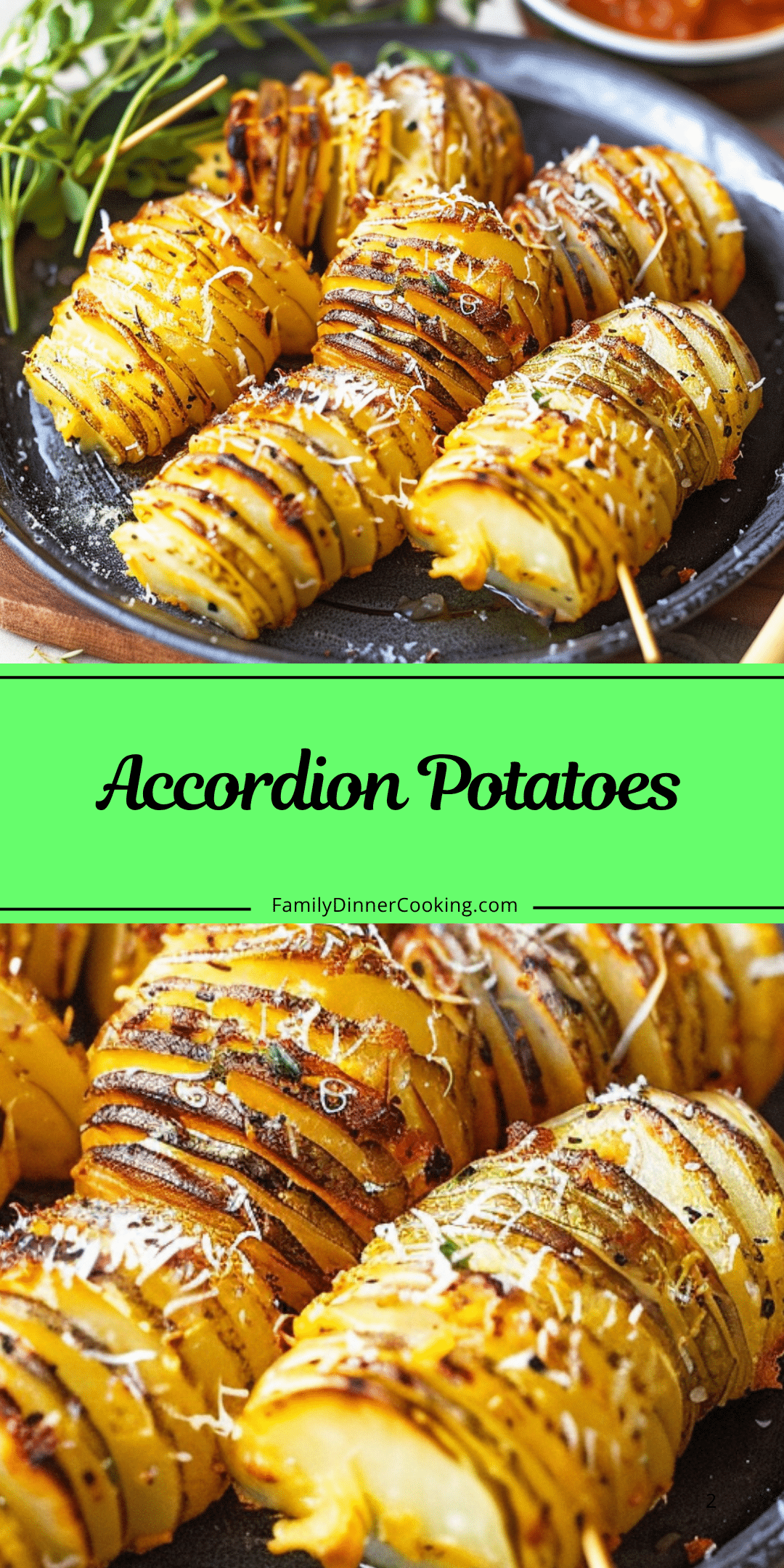 Accordion Potatoes | Family Dinner Cooking