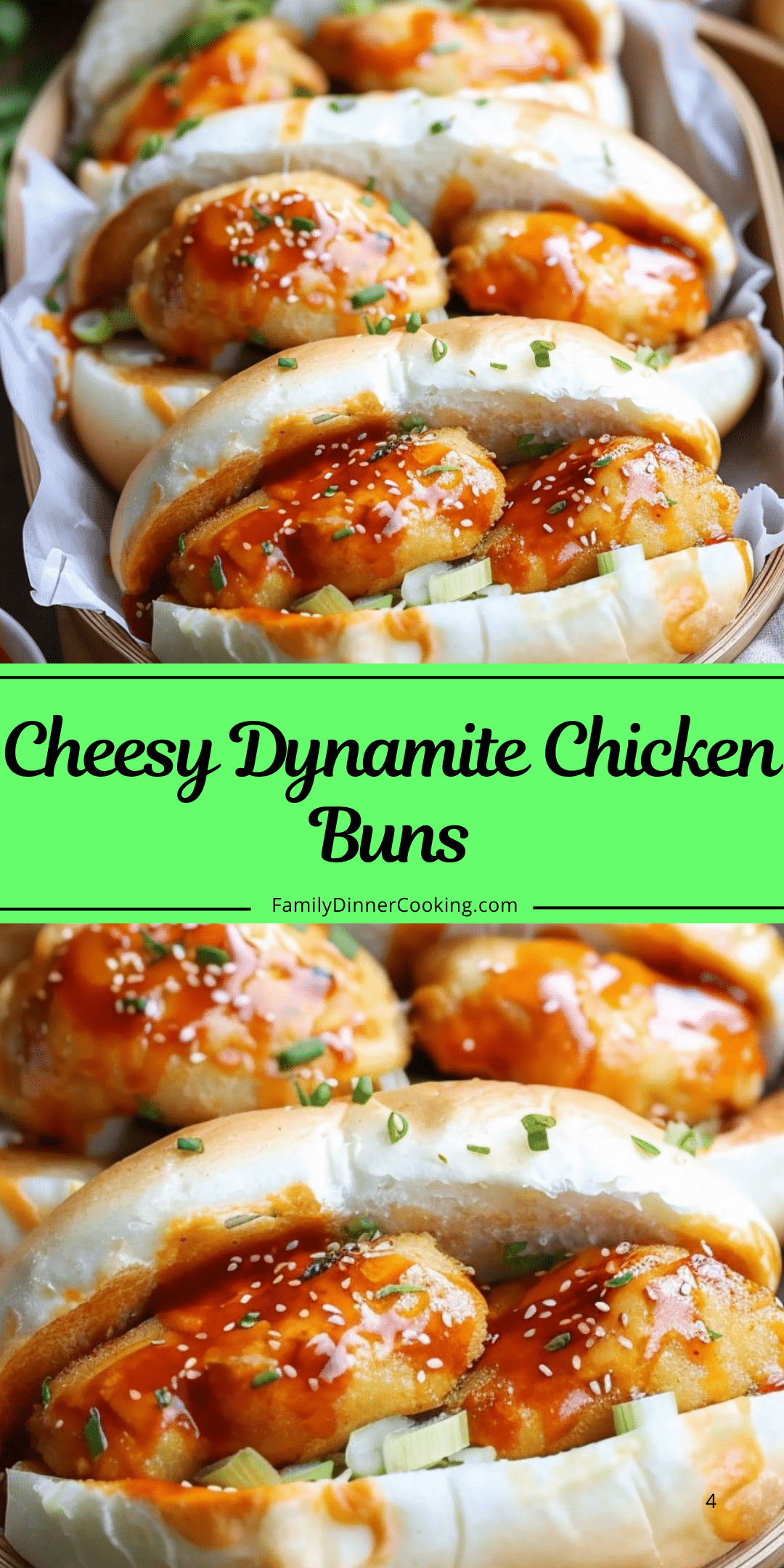 Cheesy Dynamite Chicken Buns | Family Dinner Cooking