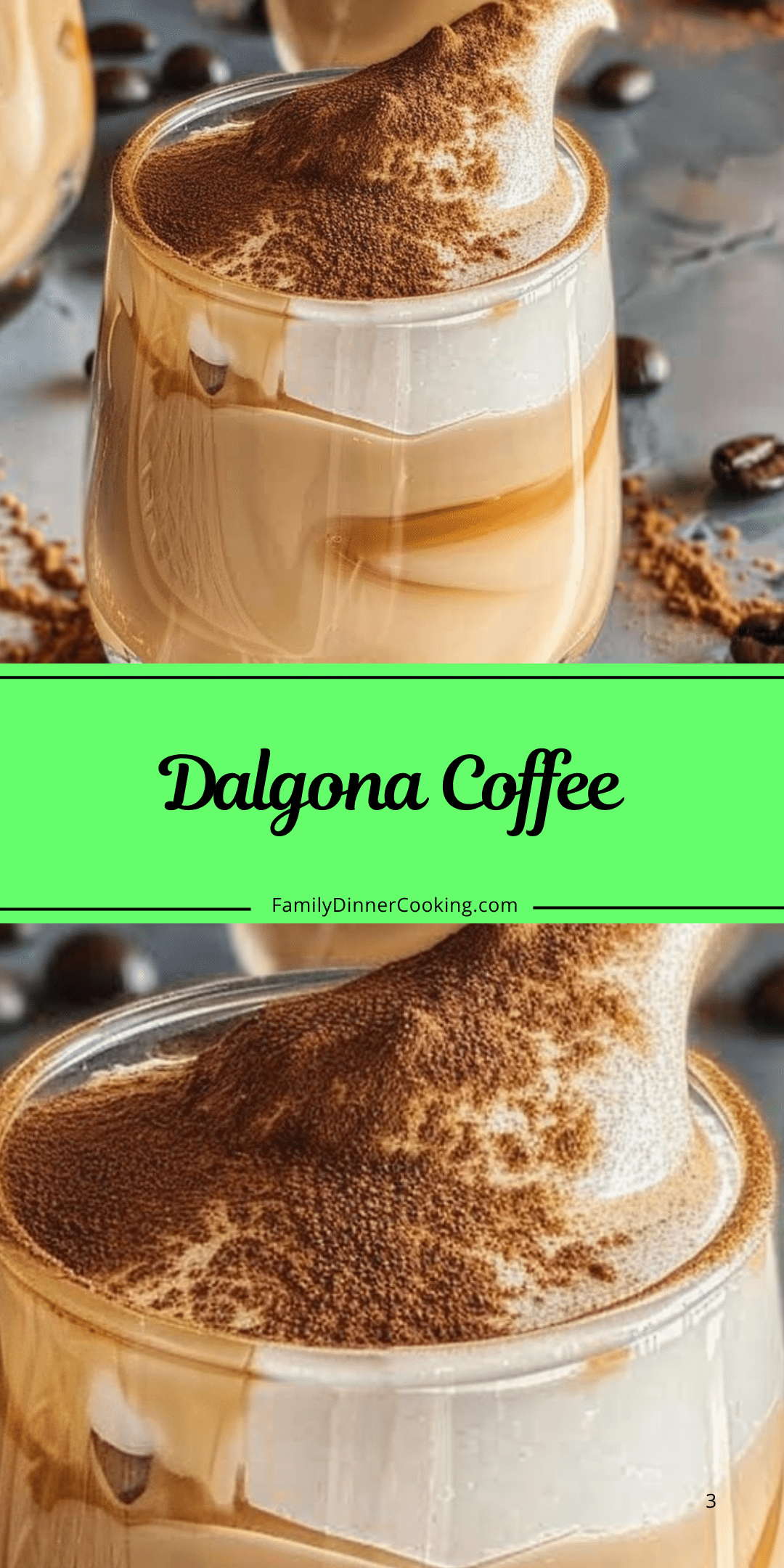 Dalgona Coffee | Family Dinner Cooking