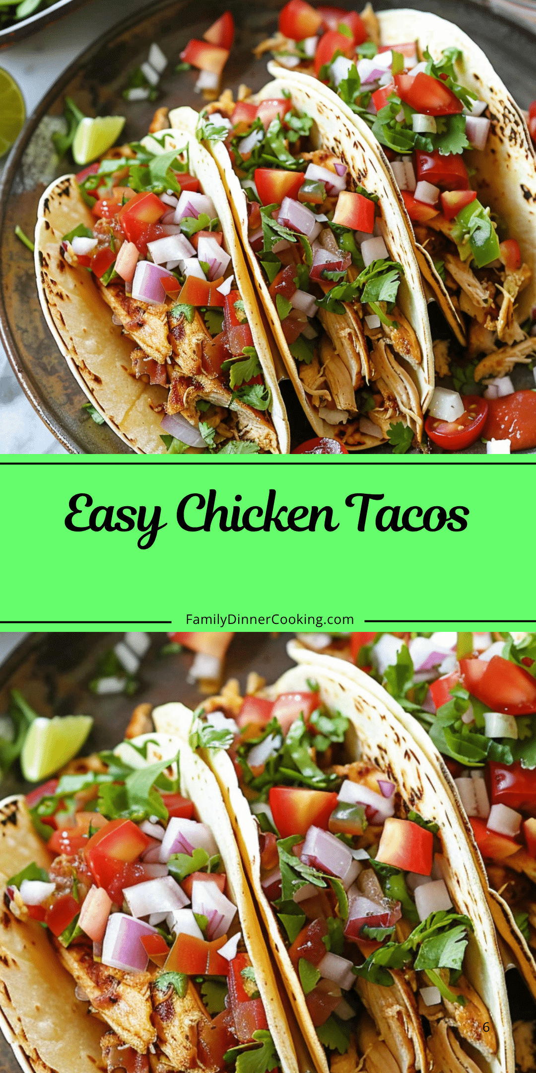 Easy Chicken Tacos | Family Dinner Cooking