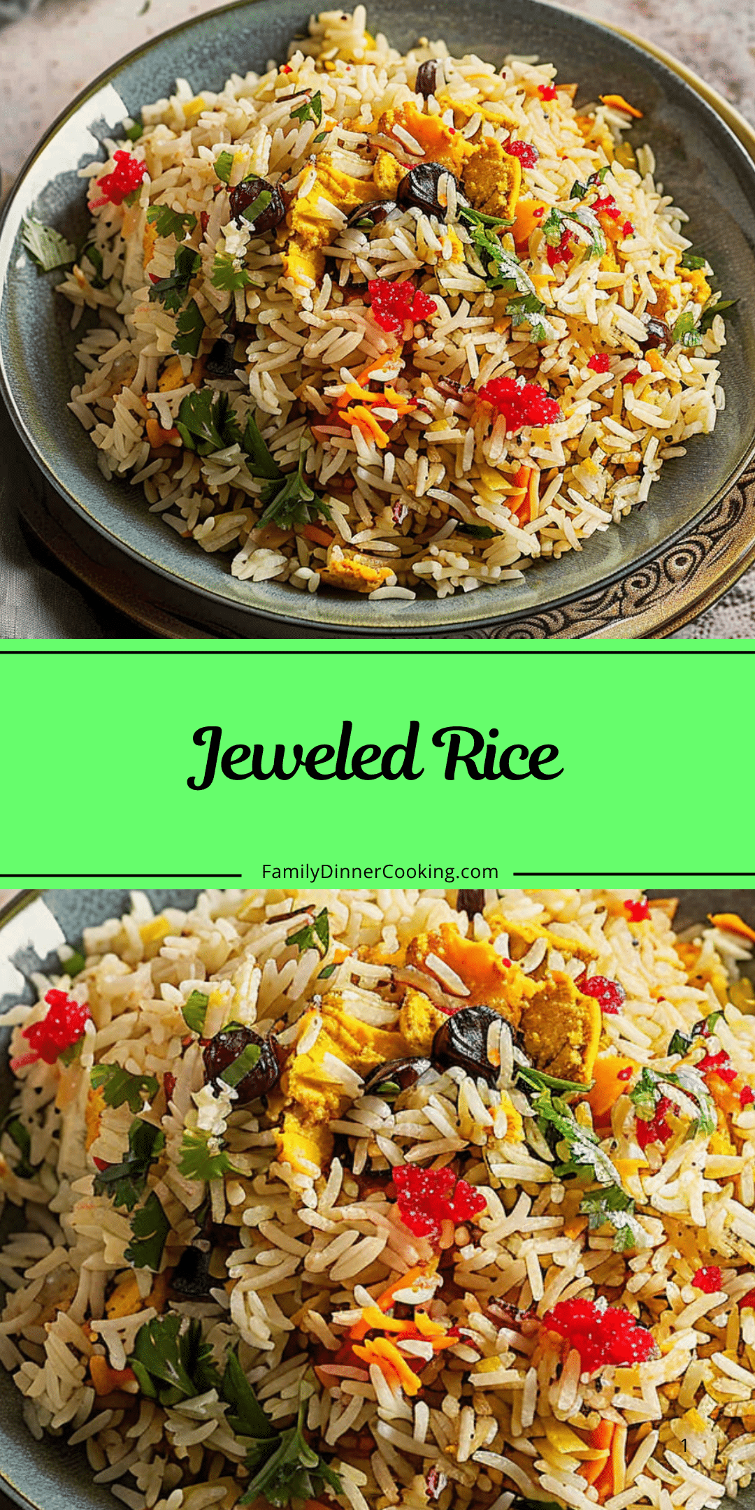 Jeweled Rice | Family Dinner Cooking