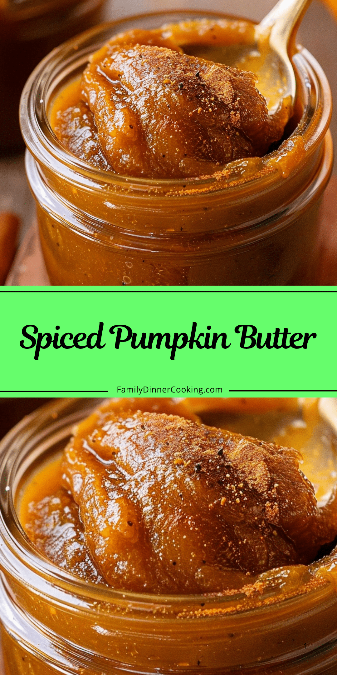 Spiced Pumpkin Butter | Family Dinner Cooking