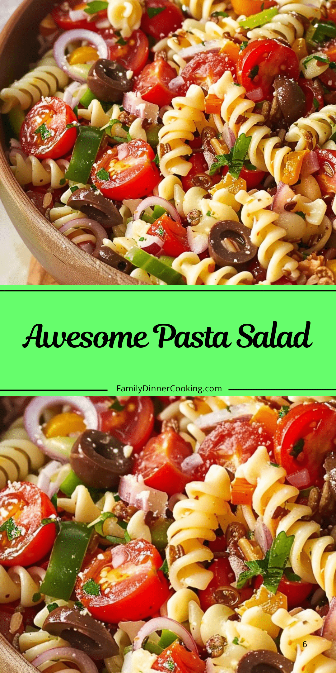 Awesome Pasta Salad | Family Dinner Cooking