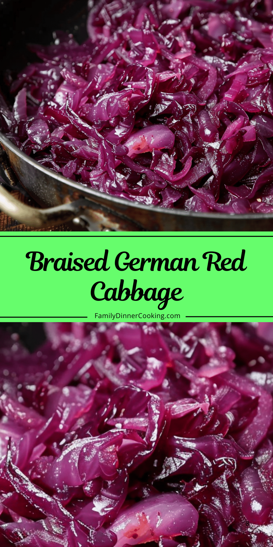 Braised German Red Cabbage | Family Dinner Cooking