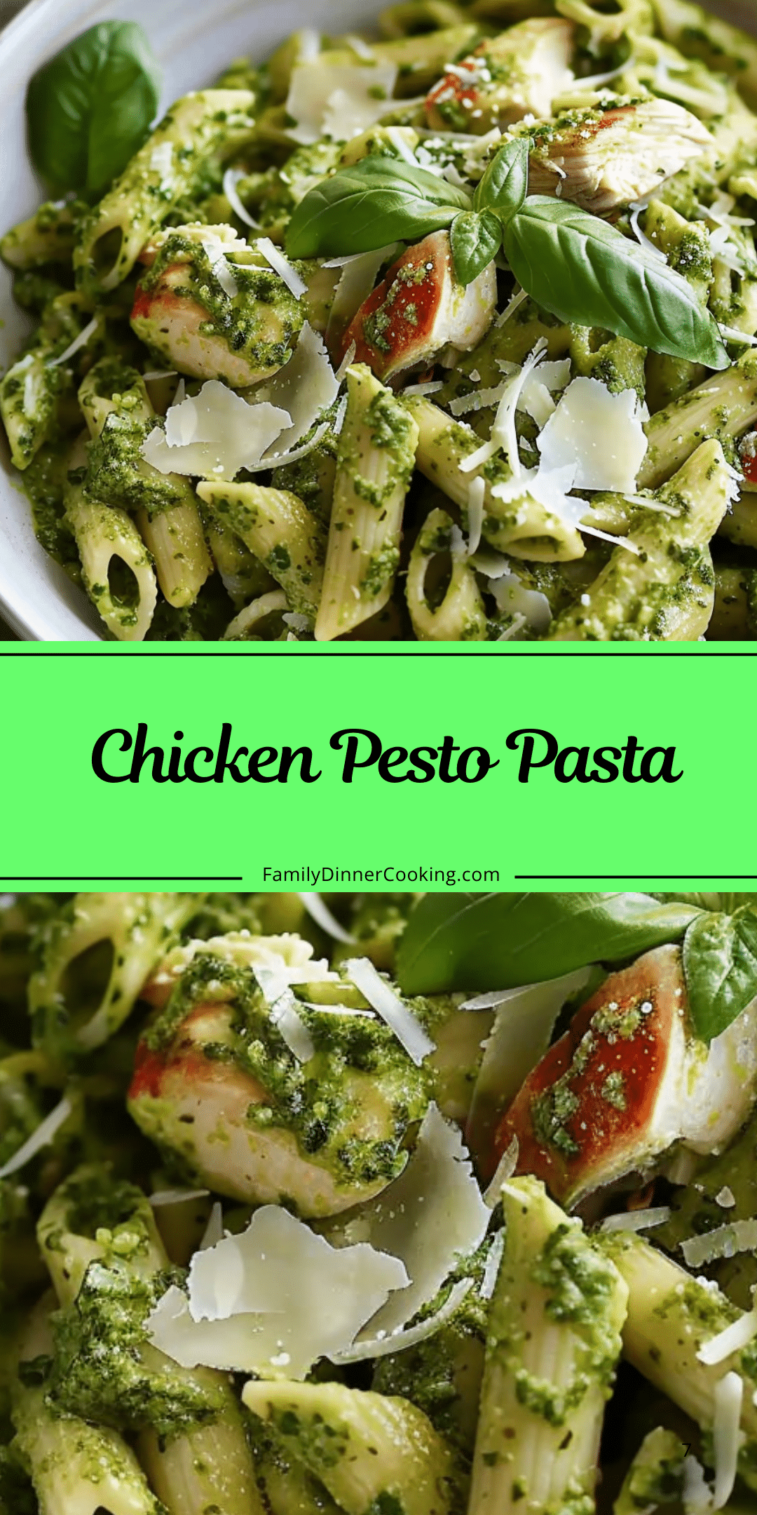 Chicken Pesto Pasta | Family Dinner Cooking