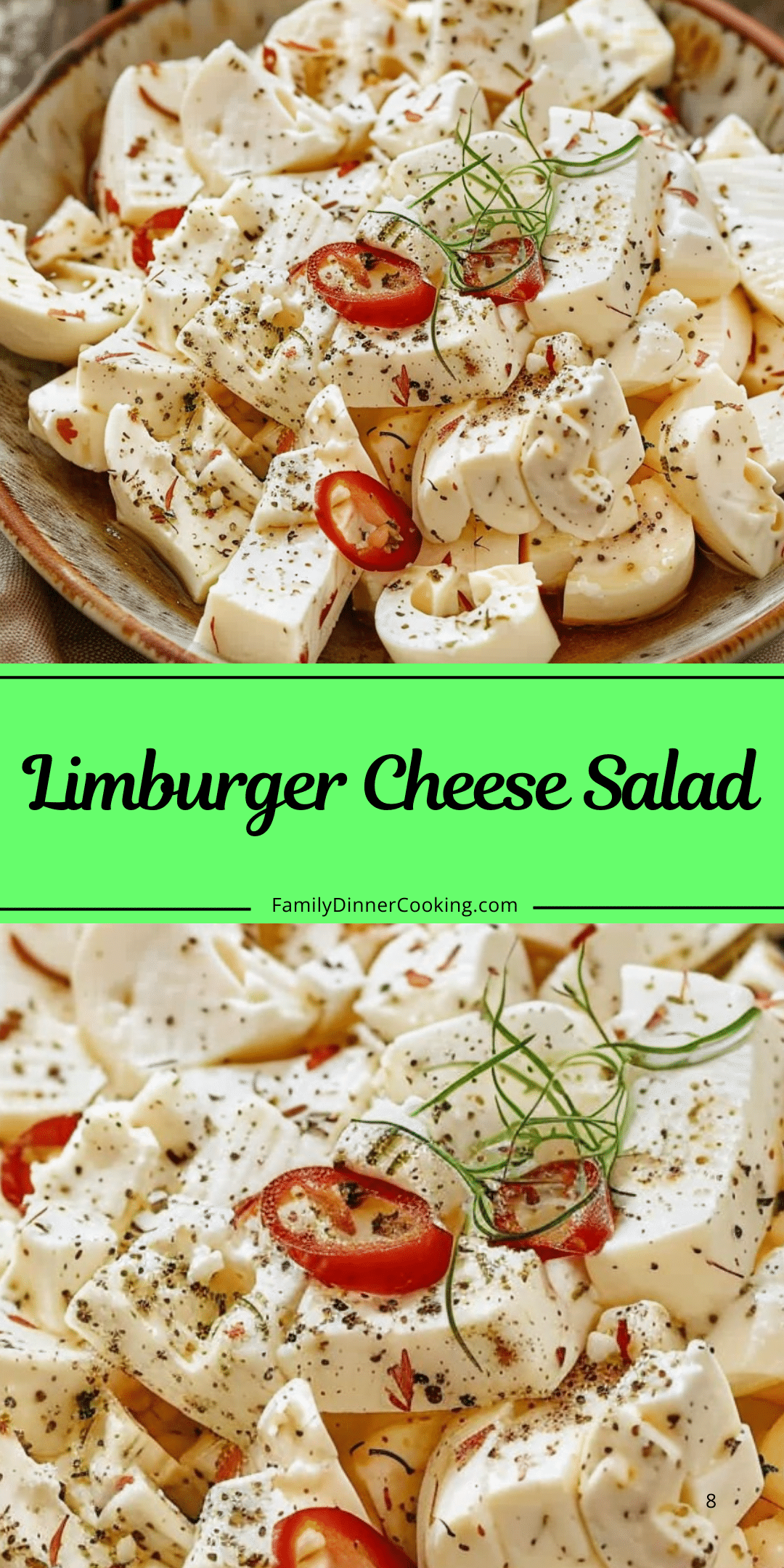 Limburger Cheese Salad | Family Dinner Cooking