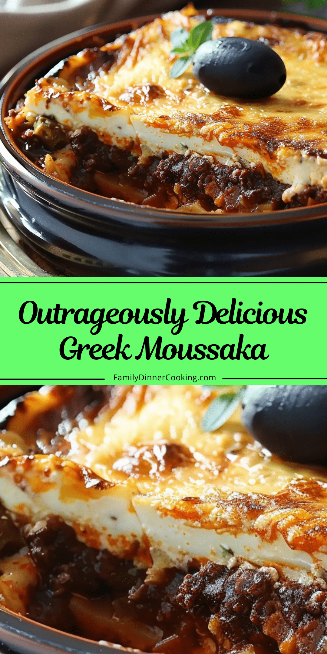 Outrageously Delicious Greek Moussaka | Family Dinner Cooking