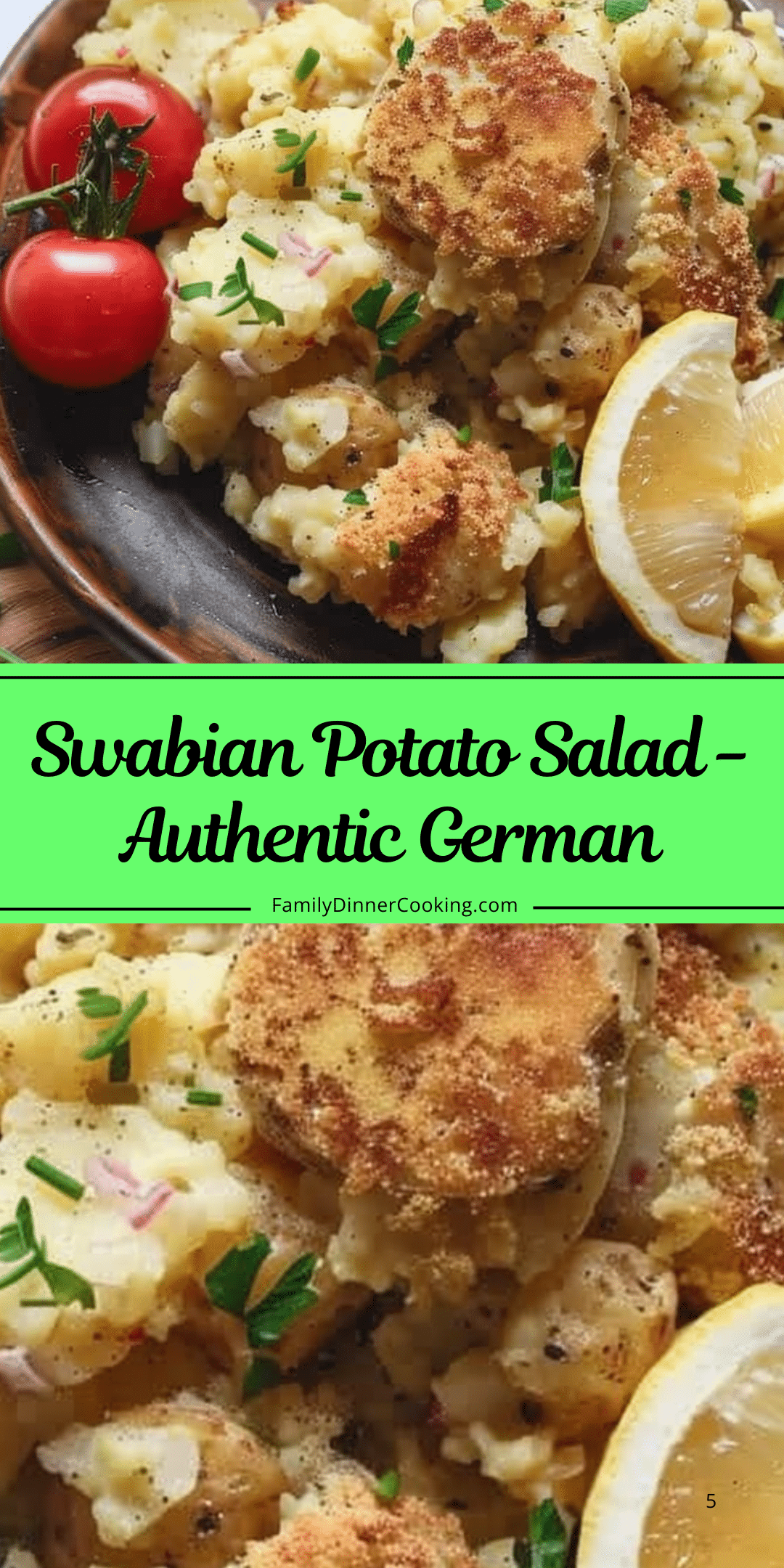 Swabian Potato Salad - Authentic German | Family Dinner Cooking