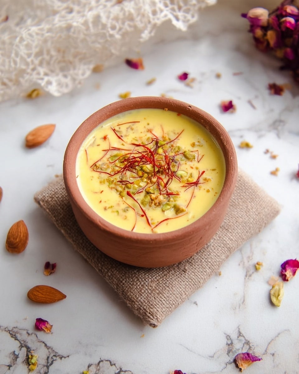 Badam Milk: Delicious Indian Saffron Almond Milk Recipe