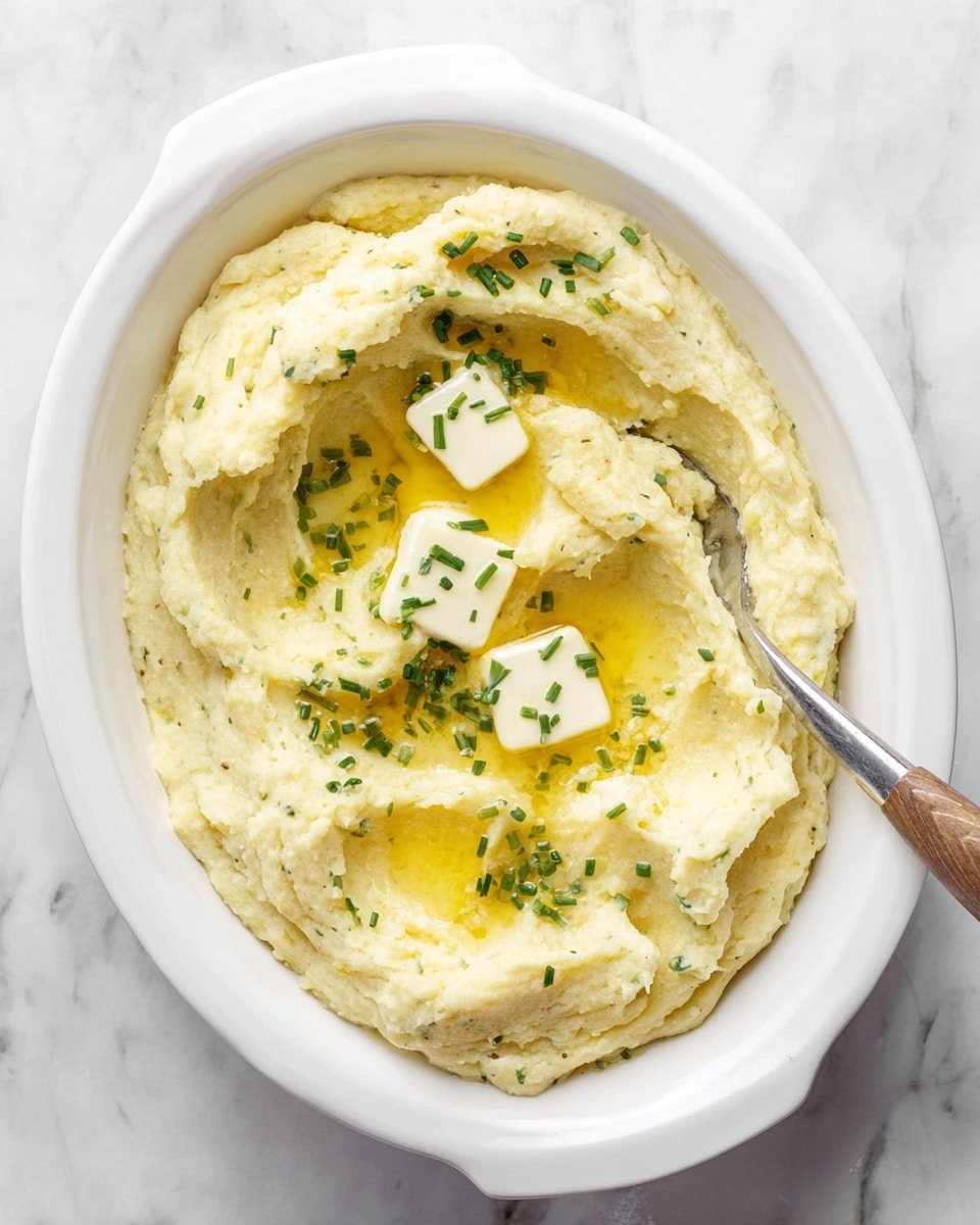 Creamy Crock Pot Mashed Potatoes with Roasted Garlic & Italian Seasoning