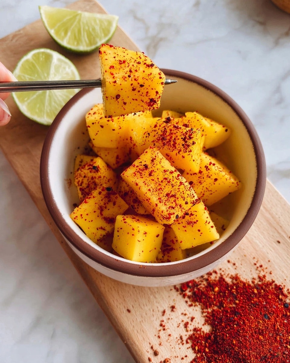 Spicy Mango with Tajín Recipe – Bright, Flavorful Snack